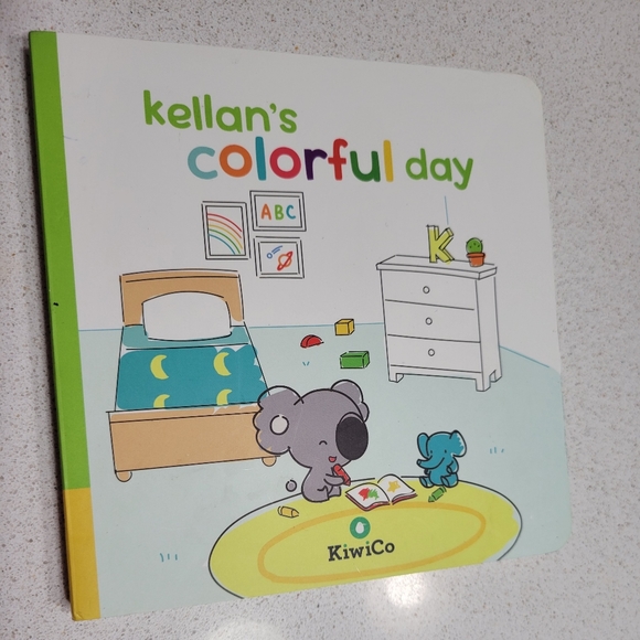 KiwiCo | Toys | Kellans Colorful Day Kiwico Board Book | Poshmark